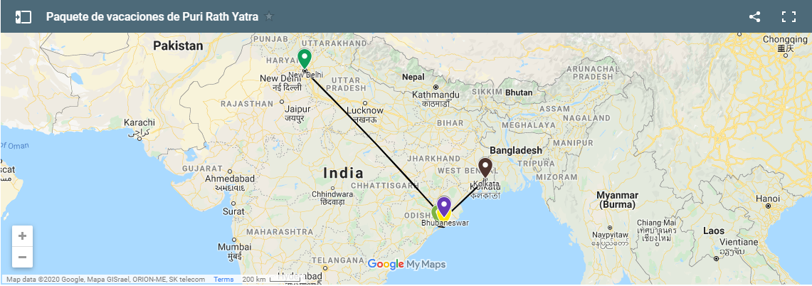 Paquete de vacaciones de Puri Rath Yatra - India viajes