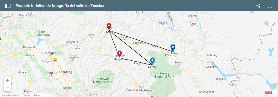 Paquete turístico de fotografía del valle de Zanskar - India viajes